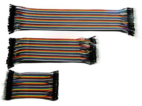 Перемычки папа мама 40 Pin 20 см для Breadboard