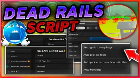 Update Dead Rails Script Auto Bonds Kill Aura Collect All Item Auto Coal And More