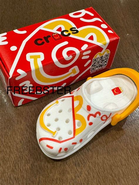 Original Mcdonalds Crocs Toys Mcdonalds X Crocs Mcdo Crocs Clips