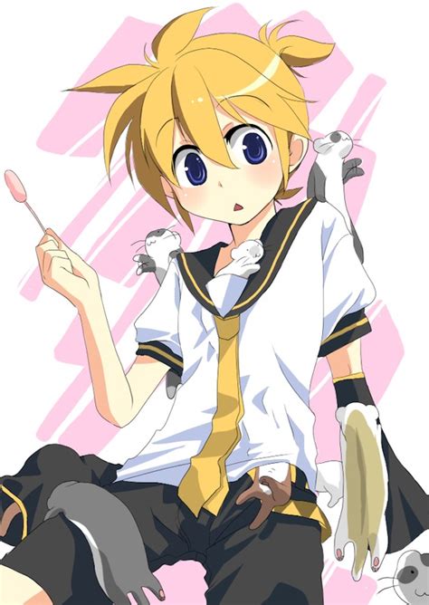 Kagamine Len Vocaloid Drawn By Hiiro Kikokico Danbooru