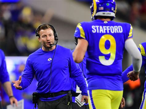 The Break Out Sean McVay And Matthew Stafford Committed To Their