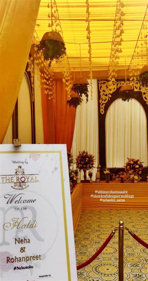 Inside Pictures From Neha Kakkar And Rohanpreet Singhs Pre Wedding