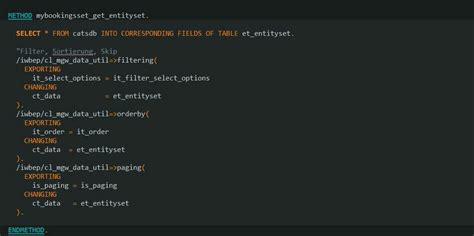 Eigener Odata Service Filter Sortierung Skip Einfach In Get