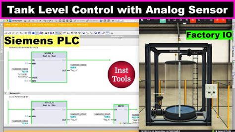 S Bharadwaj Reddy On Linkedin Tank Level Control With Analog Sensor Siemens Plc And Factory