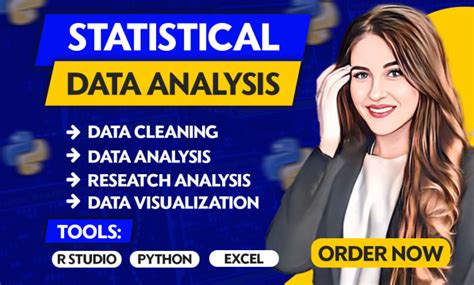 Do statistical data analysis, code in python, r and in excel with report by Zara659 | Fiverr