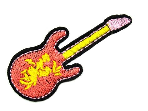 Aplikacja Termo naszywka RÓŻOWA GITARA Inny producent Sklep EMPIK