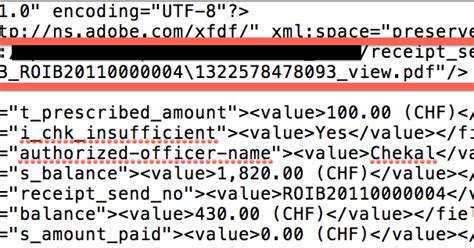 Un informático en el lado del mal XML Forms Data Format