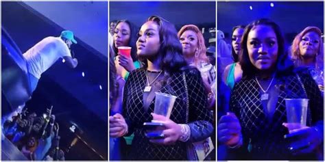 Theyre Back Together Chioma Takes Front Row At Davidos Show Rocks