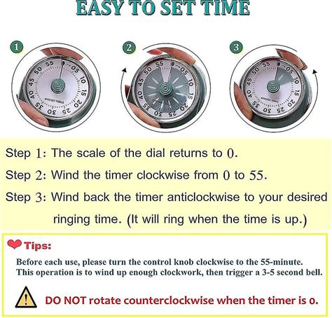 Visual Timer Analog Countdown Timer Reading Timer Quiet Counting Time