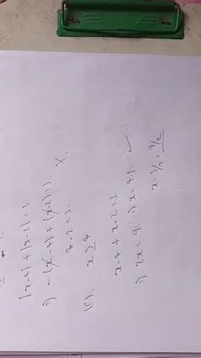 11 solve the following for x where ∣x∣ is modulus function [x] is grea