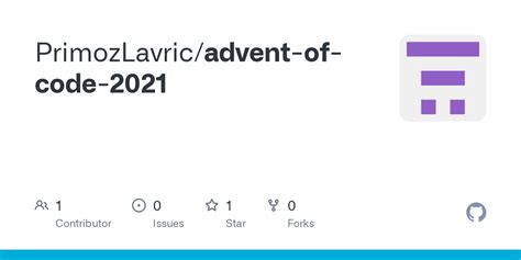 Github Primozlavricadvent Of Code 2021