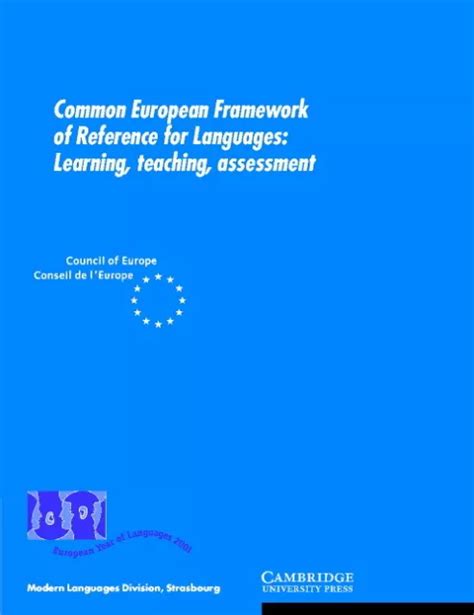 Common European Framework Of Reference For Languages Learning