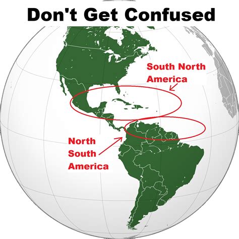 North And South American Map Map Of Americas South America Map Map