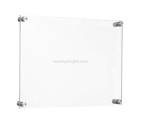 Wall Mounted Acrylic Photo Frames Plexiglass Poster Holder Floating Picture Frames Wholesale
