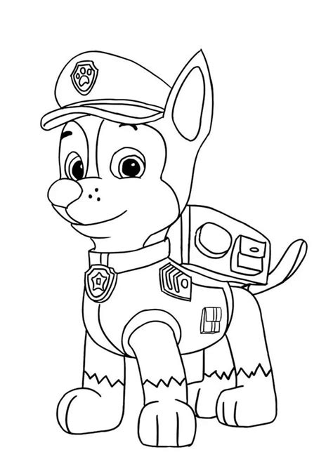 简笔画汪汪队立大功 简笔画图片大全