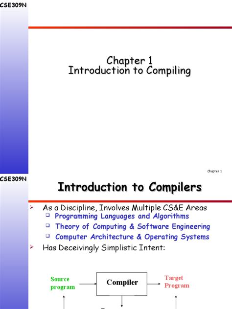 Compiler Ch1 Pdf Compiler Computer Program