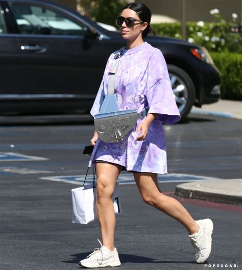 Kim Kardashians Metal Dior Bag 2019 Popsugar Fashion