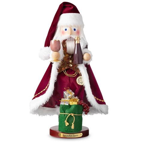 Sommelier Santa Nutcracker 36548 Iwa Wine