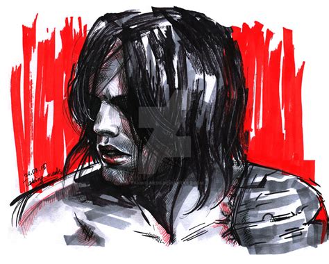 The Winter Soldier Bucky Barnes By Taking Meds On Deviantart