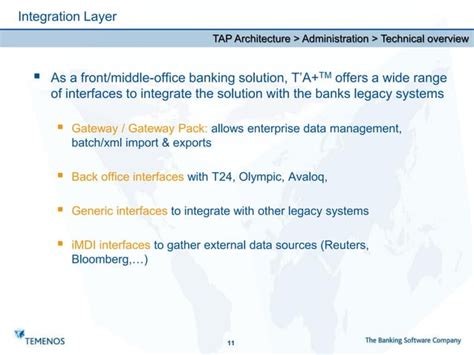 TAP Temenos Transact Architecture In Detail PDF Databases Computer Software And Applications