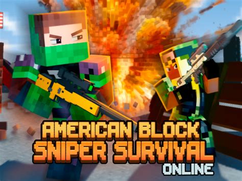 American Block Sniper Survival Online Game Play Online At