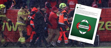Do Sieci Trafiło Nagranie Z Meczu Widzewa Łódź Z Radomiakiem Radom