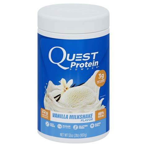 Quest Protein Powder Vanilla Milkshake Hy Vee Aisles Online Grocery