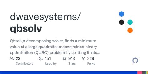 Github Dwavesystemsqbsolv Qbsolva Decomposing Solver Finds A