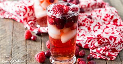 Sparkling Cran Raspberry Punch ⋆ Real Housemoms