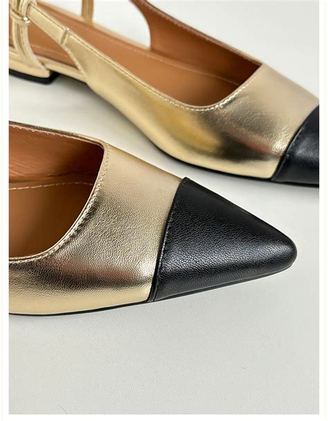 Chiko Faye Pointy Toe Block Heels Slingback Shoes