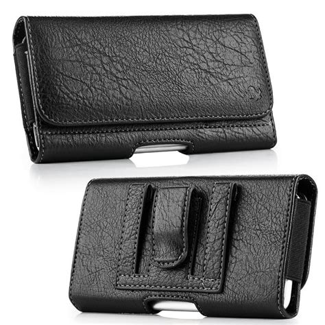 Luxmo Rugged Series For Samsung Galaxy A02s Belt Holster Pu Leather