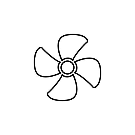 Propeller Outline Vector Icon 22762881 Vector Art At Vecteezy