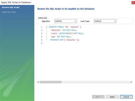 Mysql：mysql Workbench 新建数据库、建表、添加表值及查询mysql Bench怎么在指定数据库新建查询 Csdn博客