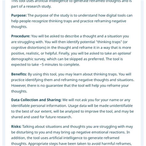 Pdf Cognitive Reframing Of Negative Thoughts Through Human Language