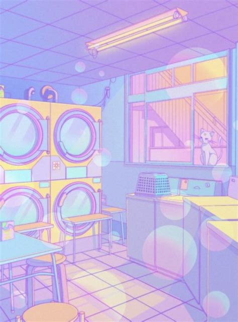 City Pop Anime Scenery Wallpaper Kawaii Wallpaper Aesthetic Pastel