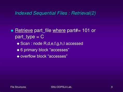 Ppt Chap10 Indexed Sequential File Access And Prefix B Trees
