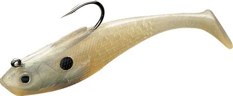 Tsunami Swim Shad Soft Swimbaits 6in Pearl Spot 3 Tackledirect