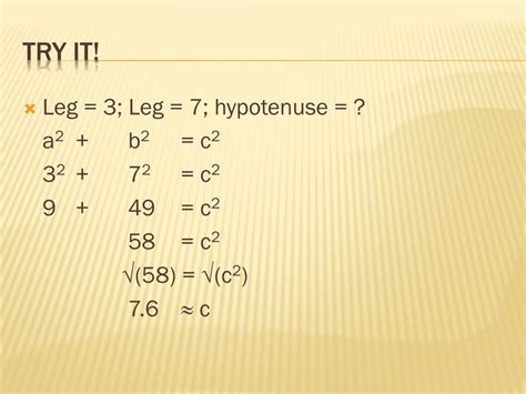 PPT Understanding The Pythagorean Theorem A Visual Exploration PowerPoint Presentation ID