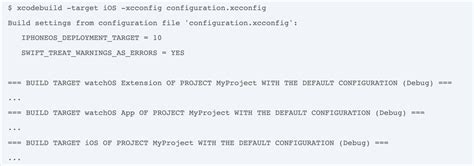 Xcodebuild命令行工具使用详解 汪汪队大队长 博客园 Xcodebuild命令行工具使用详解 汪汪队大队长 博客园
