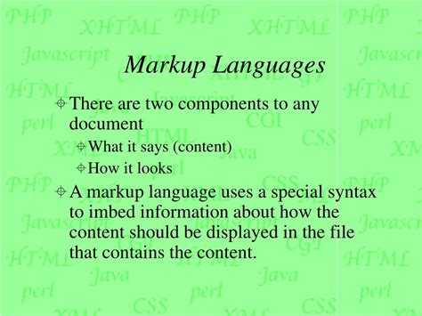 Ppt Html And Xhtml Powerpoint Presentation Free Download Id1447406