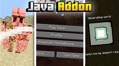 Java Addon For Minecraft Pe 1 16 Youtube