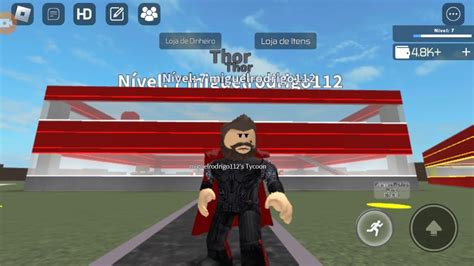 Fábrica do Thor Super hero Tycoon Roblox YouTube