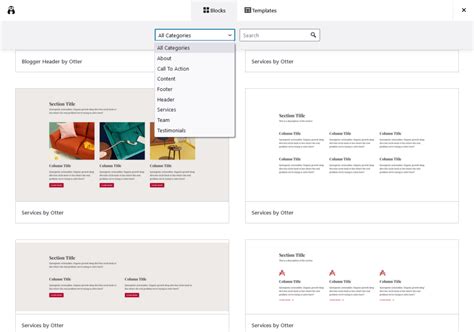 add gutenberg page layout templates in wordpress