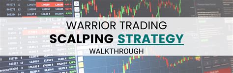Warrior Trading Strategy 1 Min Scalping Strategy