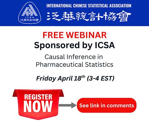 Free Webinar On Causal Inference For Statisticians The Lotus Group Llc Posted On The Topic