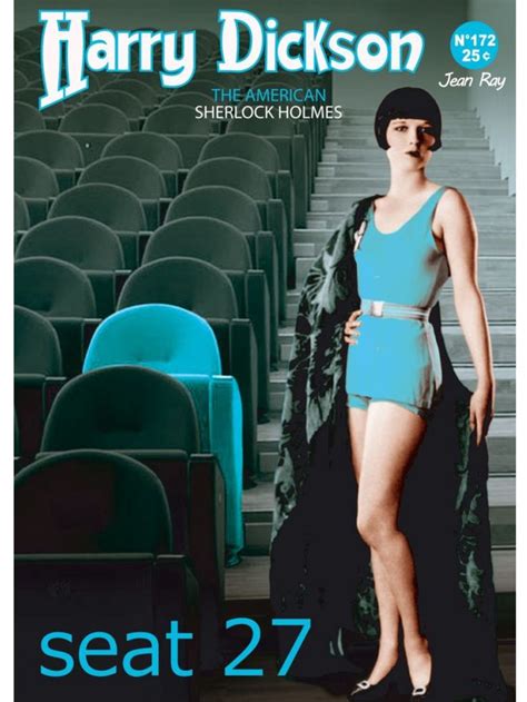 Louise Brooks Iconic Colorized Pose On Harry Dickson Cover