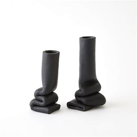 Squoze Vases Black