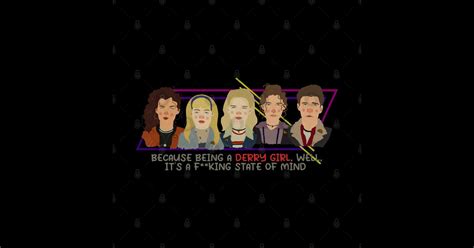 Derry Girls New Design Derry Girls Sticker Teepublic
