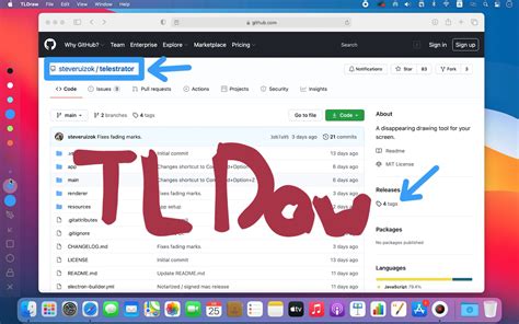 Macの画面に注釈や記号を描くことができるオープンソースのMac用テレストレーターアプリTLDrawがリリース