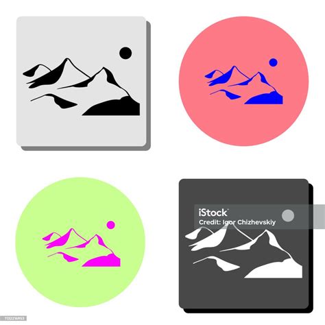 山平面向量圖示向量圖形及更多俄羅斯圖片 俄羅斯 冒險 冬天 Istock